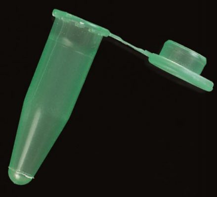 Deltalab Standard 1.5ml Green Microtubes - Medline Scientific