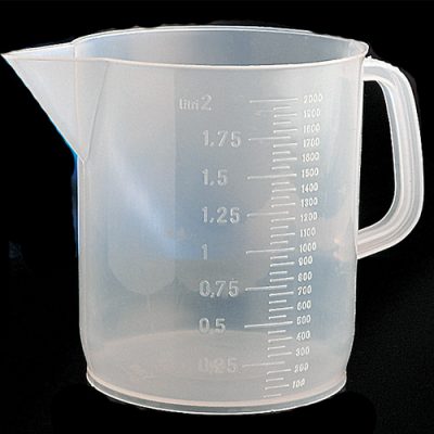 Deltalab 0.5 Litre Round Jugs with Handle - Medline Scientific
