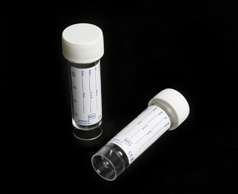 Medline 30ml Polystyrene Universal Containers with Printed Label