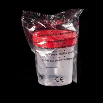 Deltalab 120ml Individually Wrapped Sterile R Polypropylene Containers ...