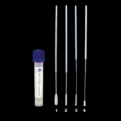 Deltalab DeltaSwab Amies Flow-Packed Sterile Flocked Swab